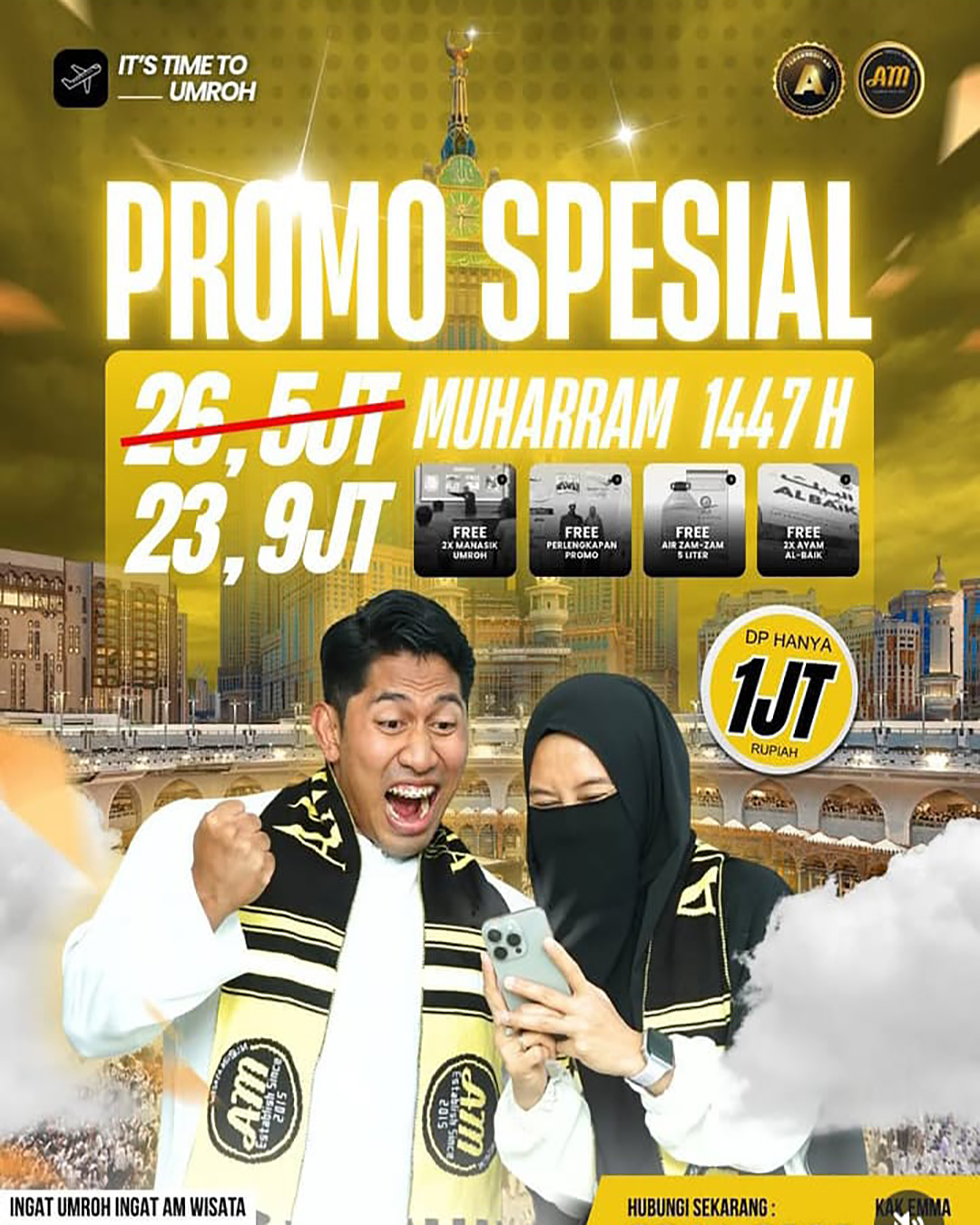 Paket Umroh Promo 2025 Hemat Murah - Online Travel